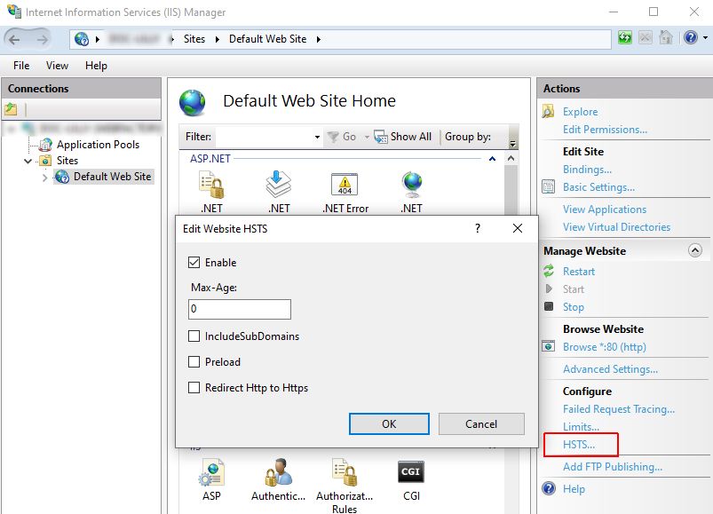 Strict-Transport-Security header