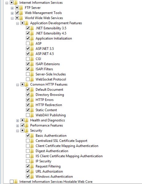 Activating Windows Roles and Features