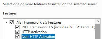 Activating Windows Roles and Features