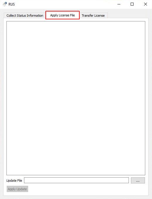 Transfer of a software-based license