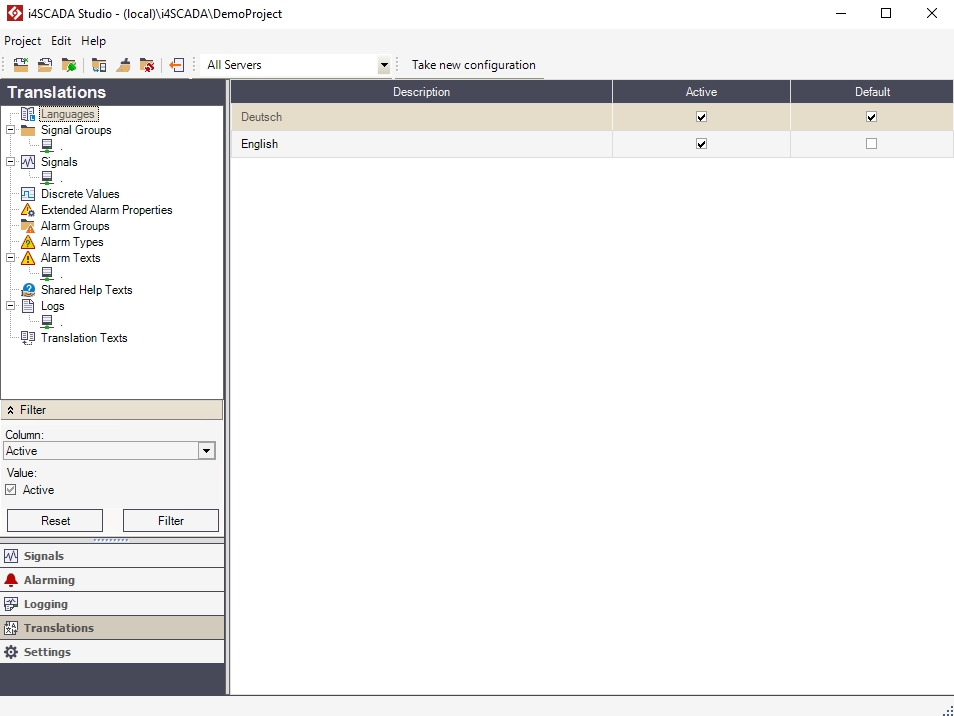 i4scada Studio Translation