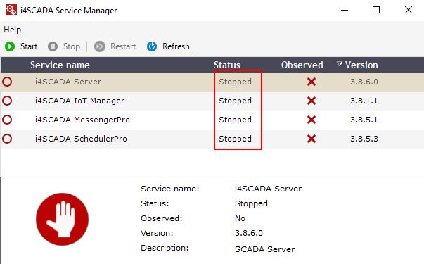 Upgrading to a higher version of i4scada 3.8