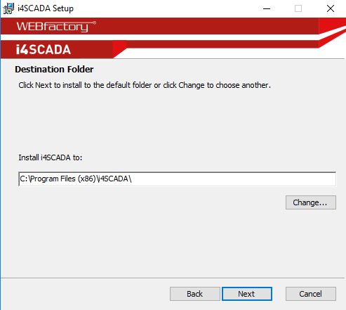 Installing i4scada setup, while having SQL Server available
