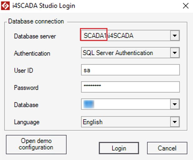 Running i4scada on three separate machines