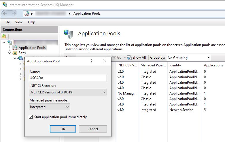 Running i4scada on three separate machines
