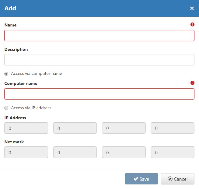 Managing Access Authorizations