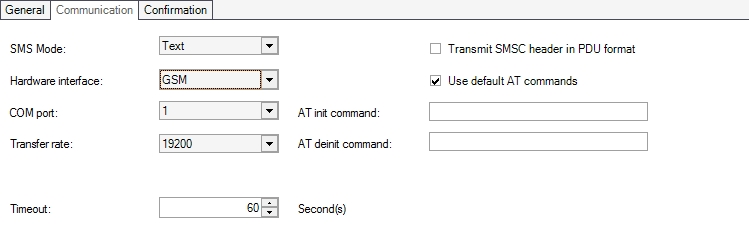 SMS Messaging Service Section