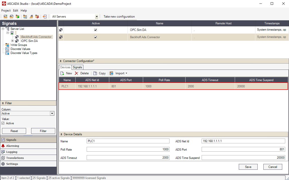 i4scada Beckhoff ADS Connector Tutorials