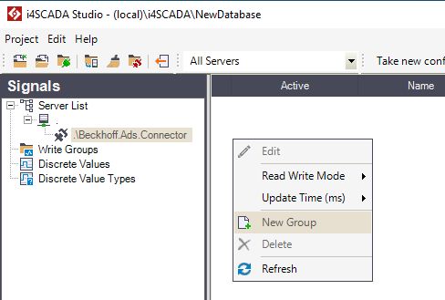 i4scada Beckhoff ADS Connector Tutorials
