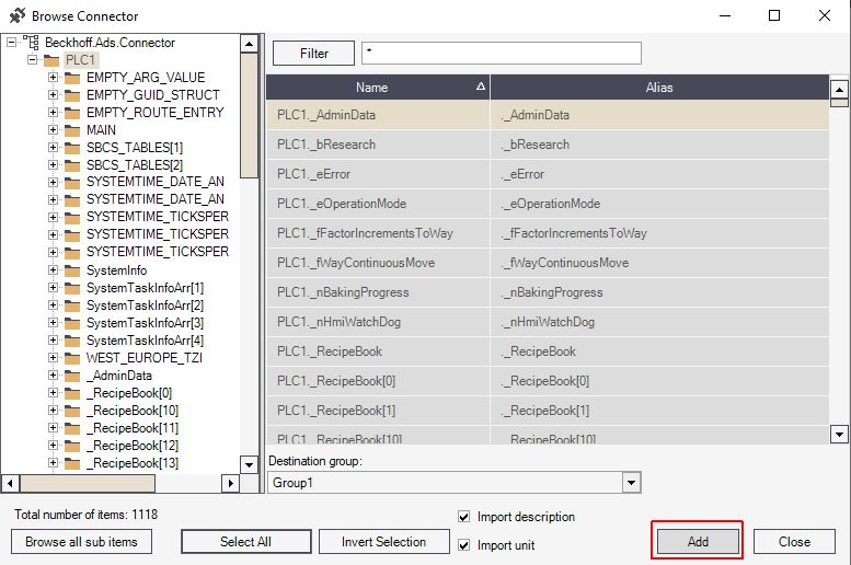 i4scada Beckhoff ADS Connector Tutorials