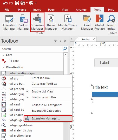 i4scada SmartEditor Extensions overview