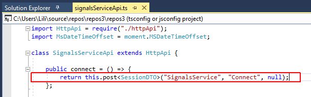 i4scada Application Template connect method call failure