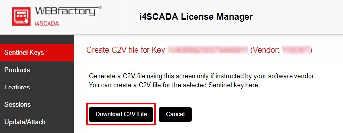 Activate a new software-based license