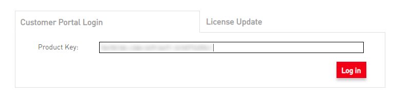 Activate a new software-based license