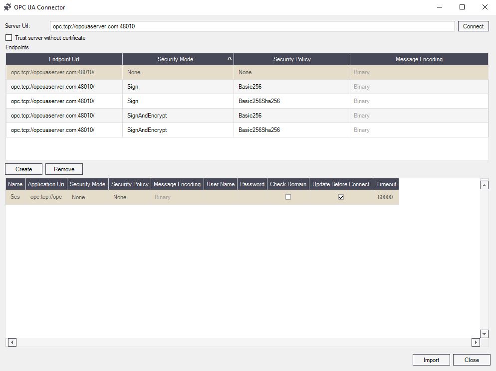 Server's Connectors configuration