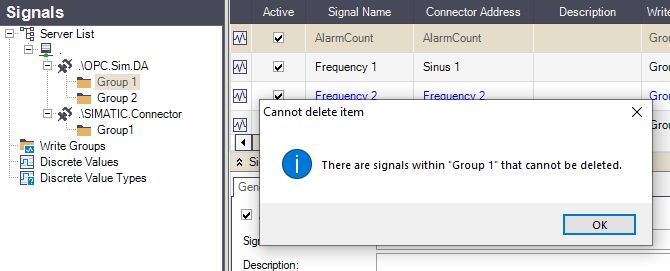 Set Up Signals for the Connector
