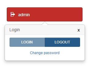 Ewon by HMS Networks user login / logout